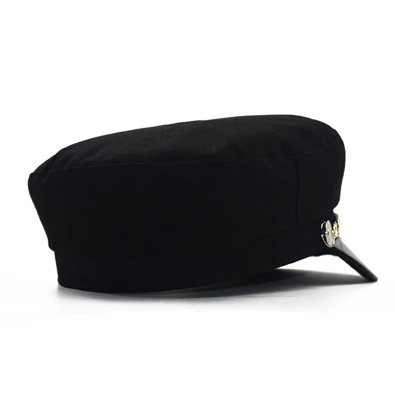 Azura Flat Top Baker Boy Hat – AZURA THE LABEL